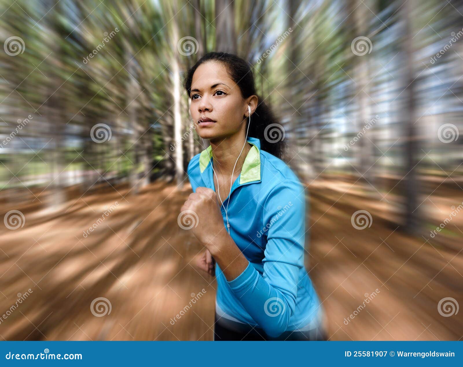 Trail runner portrait stock image. Image of action, lifestyle - 25581907