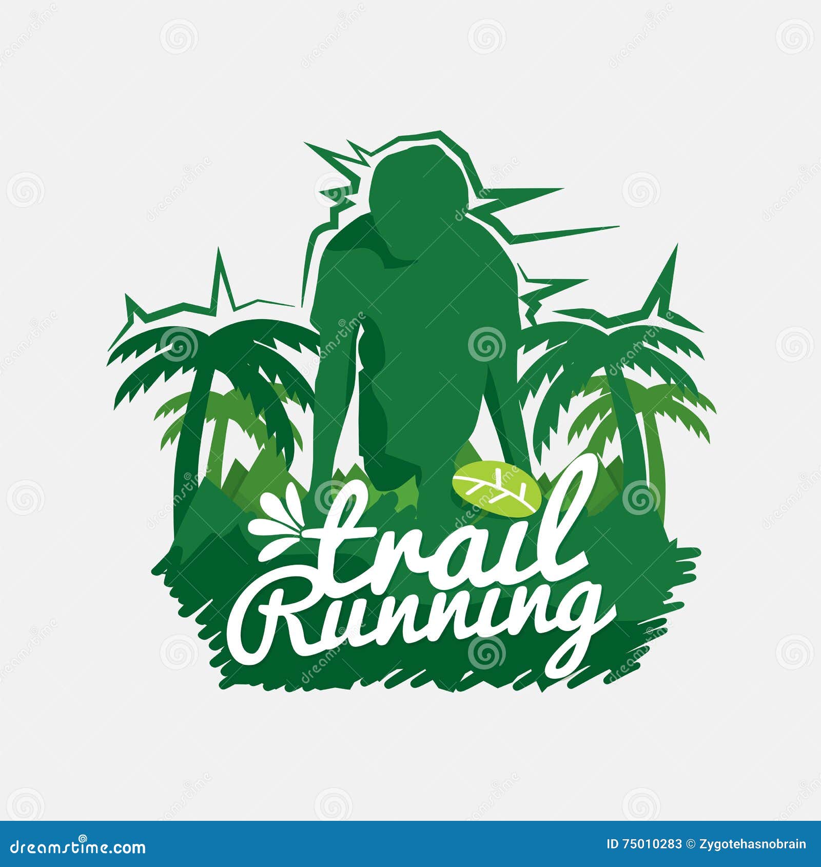 Trail Running How Does It Work Infographics Cartoon Vector ...