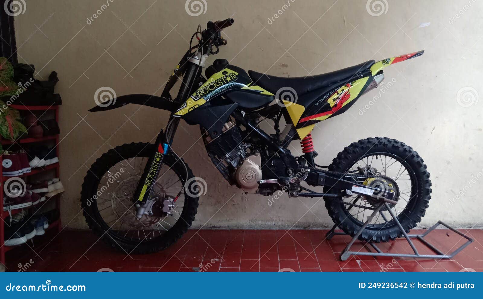 Trail Satria Fu Modification Local Editorial Photography - Image of ...
