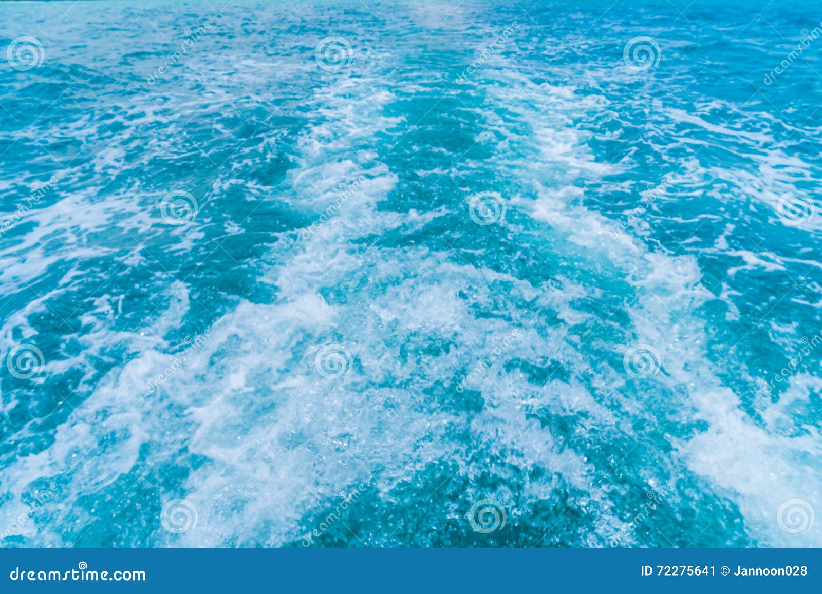 .Trail on Sea Water Surface Behind Boat Stock Image - Image of summer ...