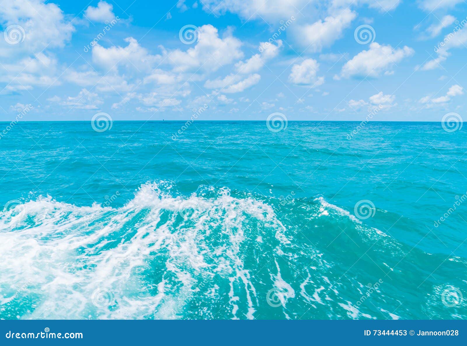 .Trail on Sea Water Surface Behind Boat Stock Image - Image of abstract ...