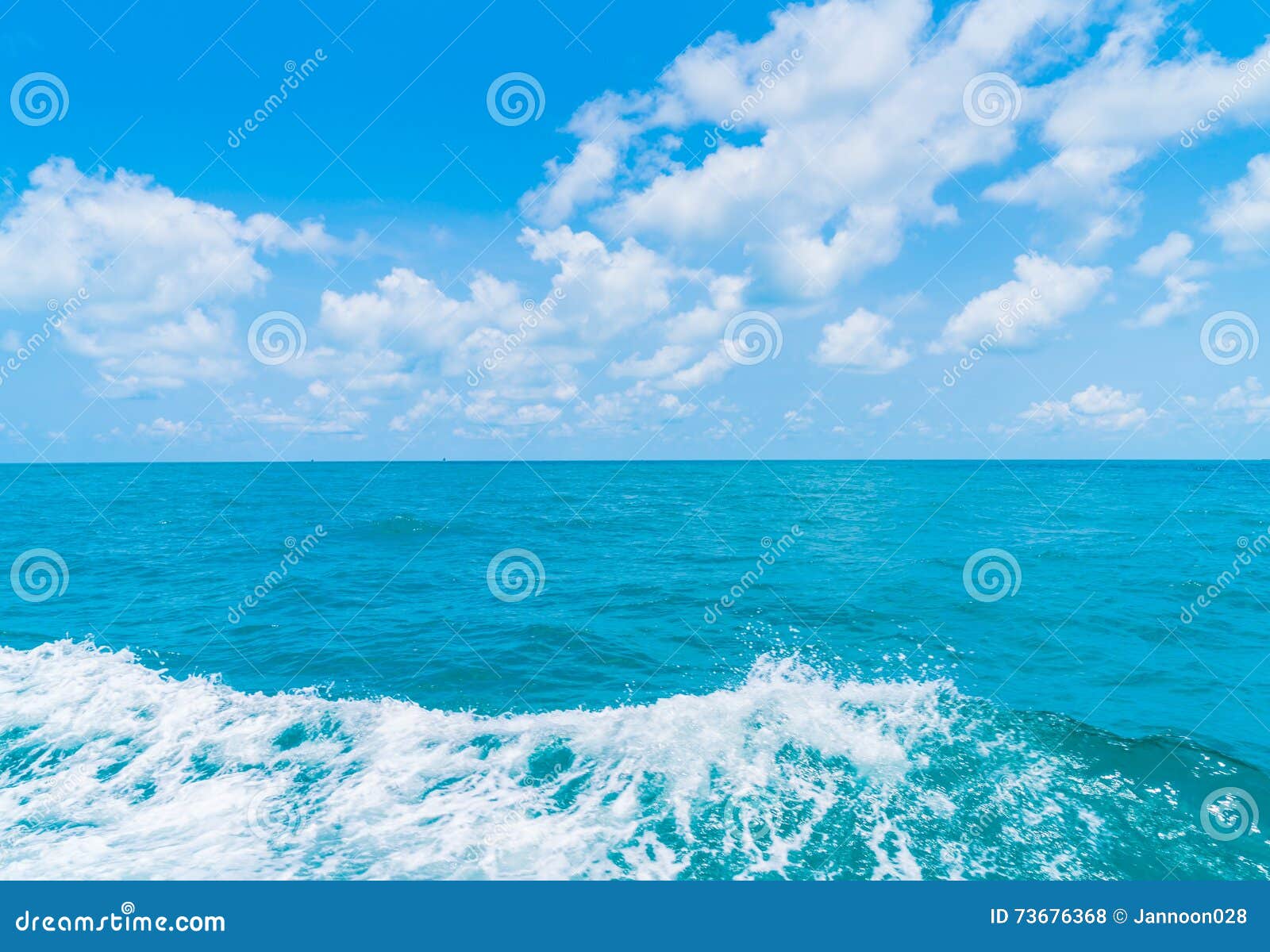 .Trail on Sea Water Surface Behind Boat Stock Photo - Image of maritime ...