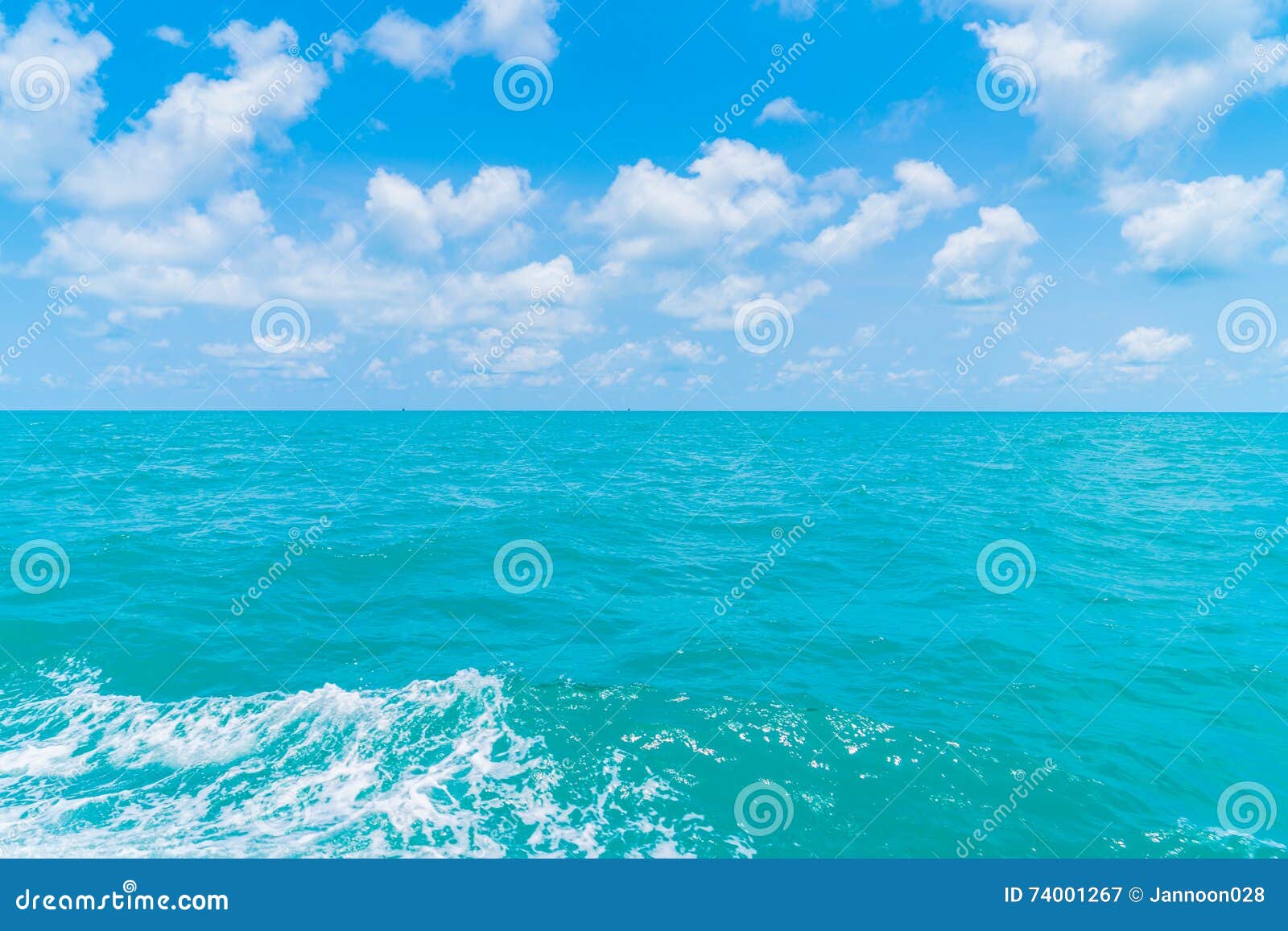 .Trail on Sea Water Surface Behind Boat Stock Image - Image of scenic ...