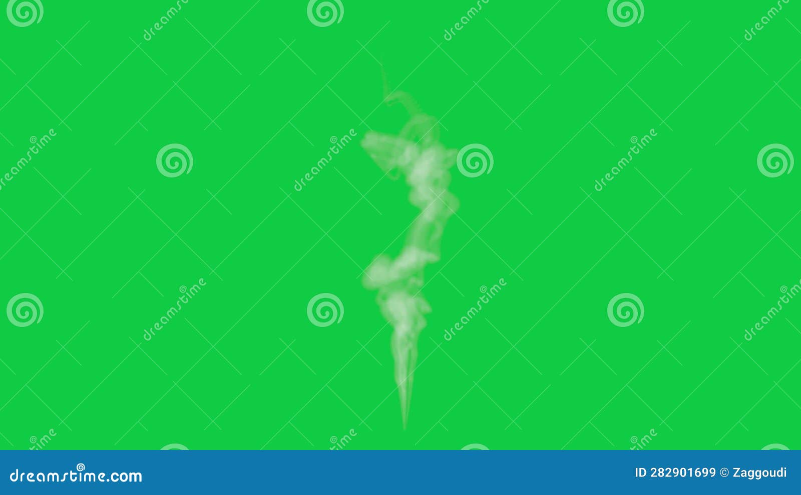 A Trail of Vapor Smoke in Green Screen Stock Video - Video of light ...