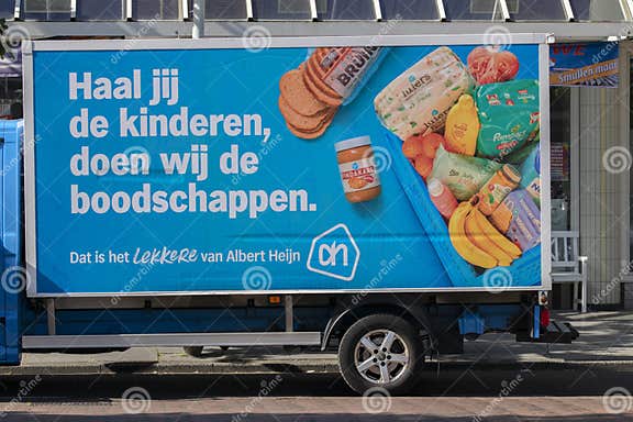 Trailer of an AH Trailer at Amsterdam the Netherlands 30-8-2022 ...