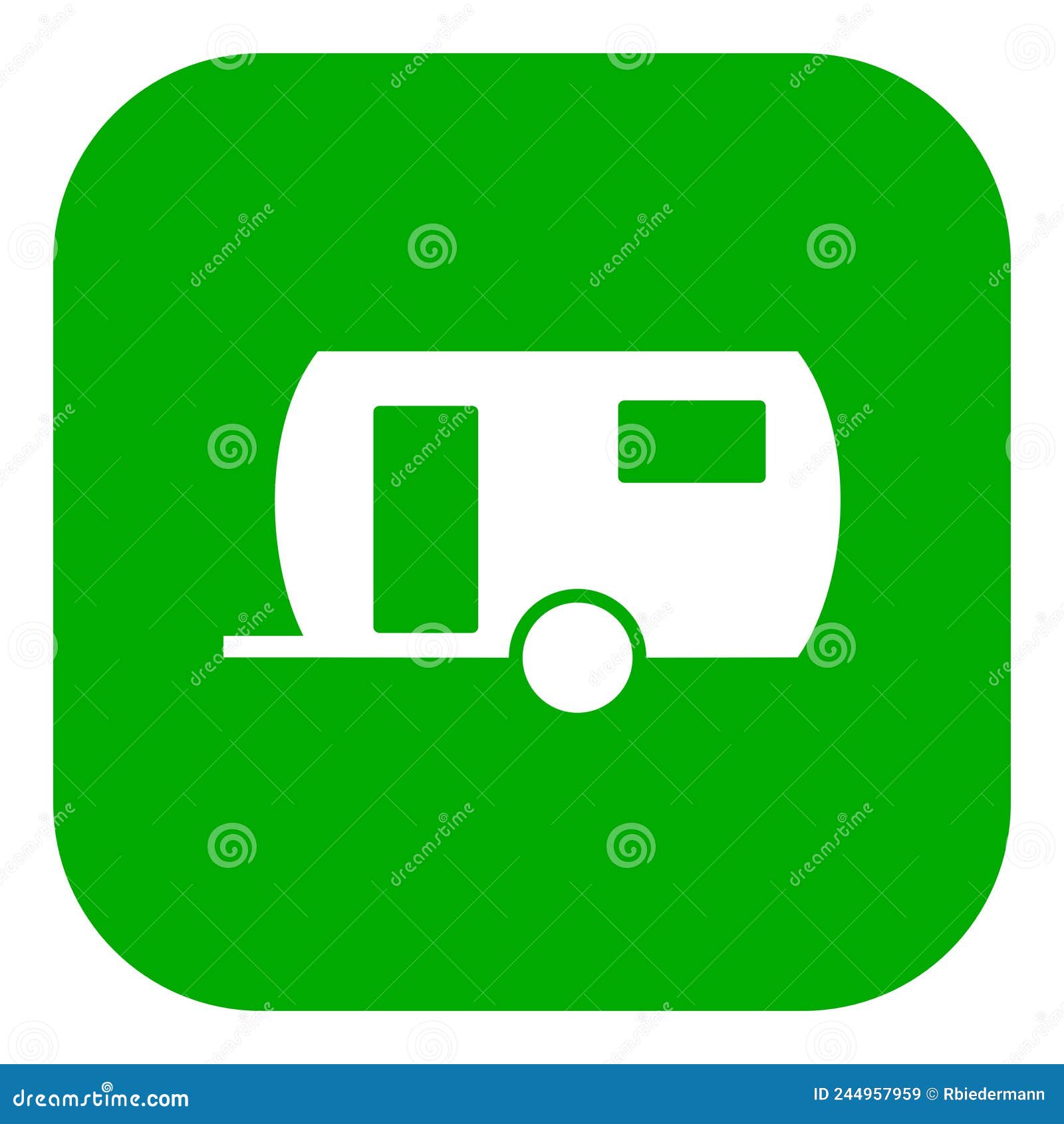 Trailer and app icon stock vector. Illustration of background - 244957959