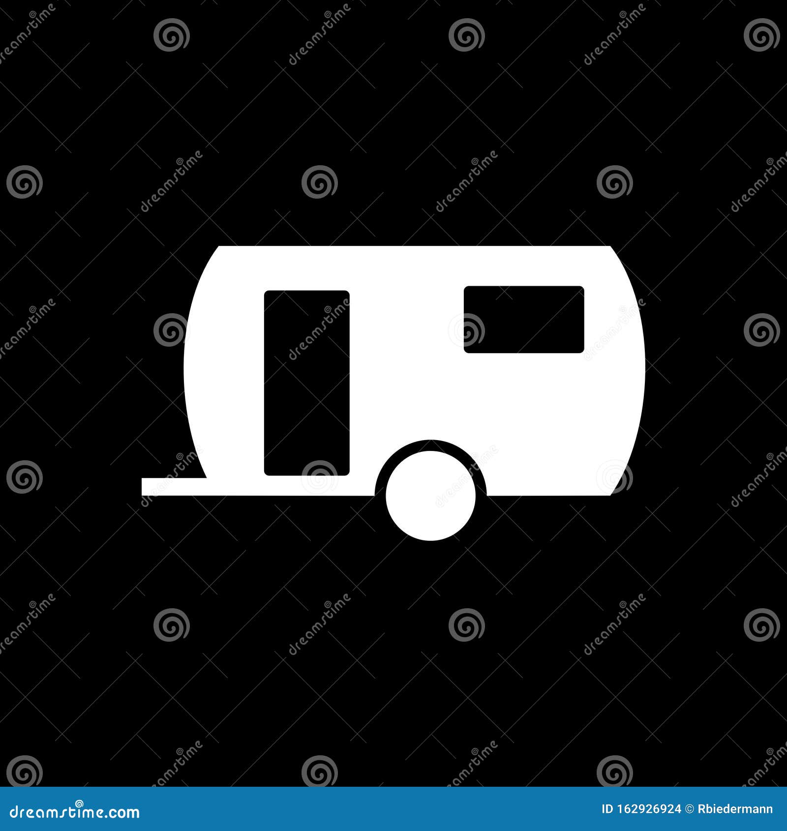Trailer and background stock vector. Illustration of transport - 162926924