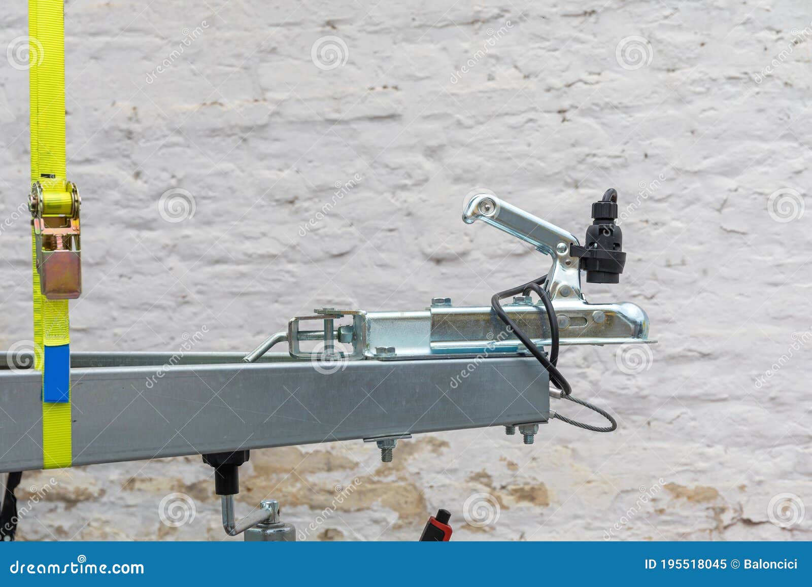 Hitch. Coupling Device Of A Modern Tractor Stock Photography ...