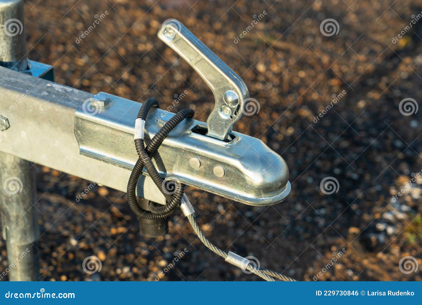 Coupling Device Of The Cargo Wagon Of The Old Narrow-gauge Railway ...