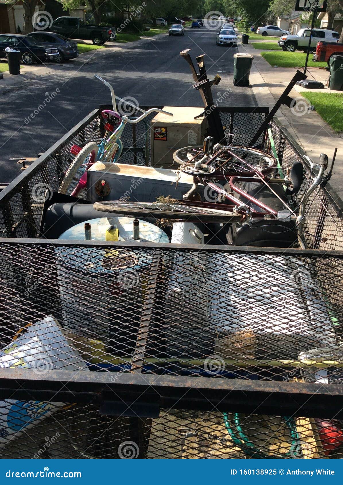 Trailer Full of Scrap Metal Editorial Image - Image of trailer, scrap ...