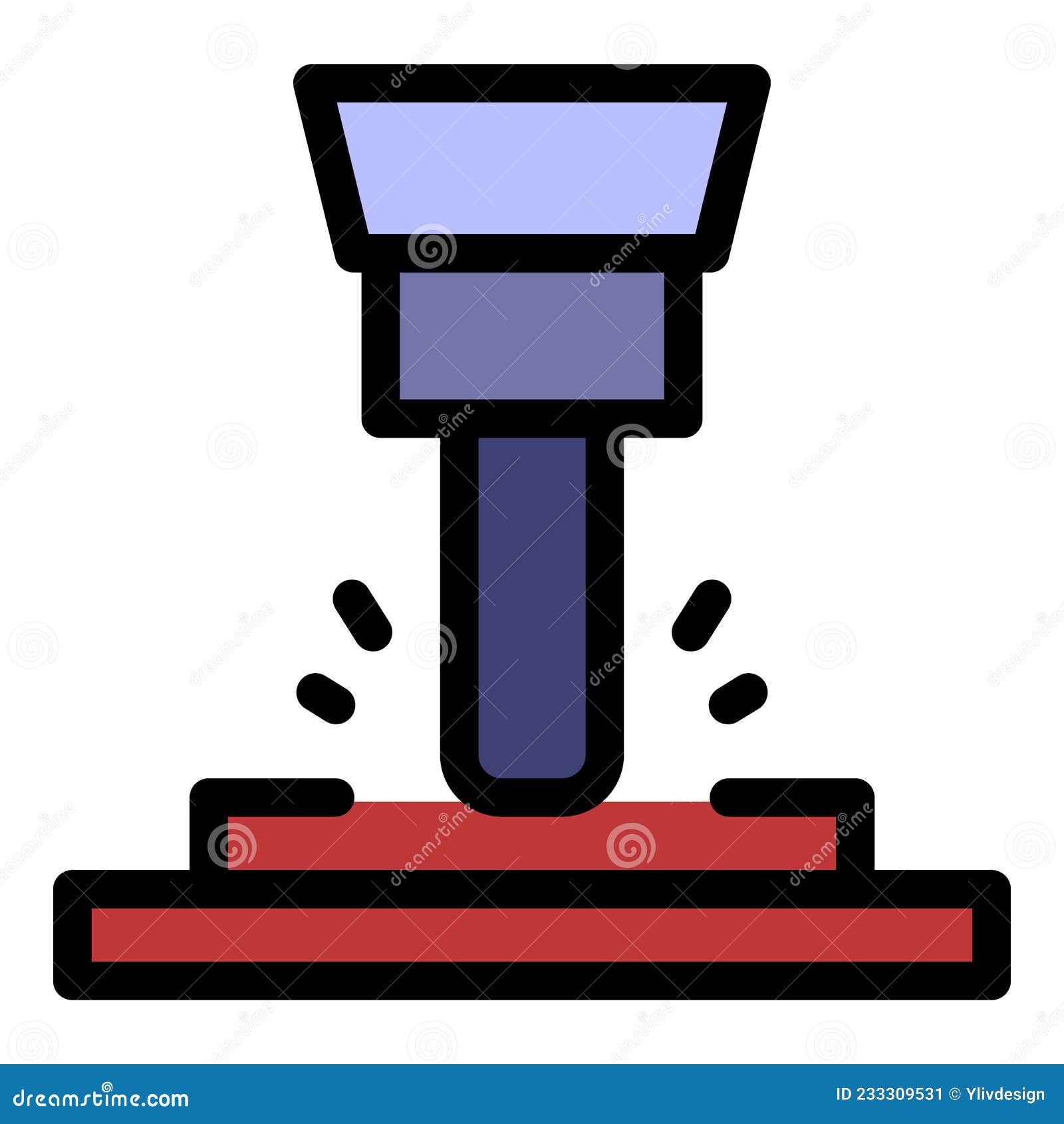 Trailer Milling Machine Icon Color Outline Vector Stock Vector ... Trailer Milling Machine Icon Color Outline Vector Stock Vector ...