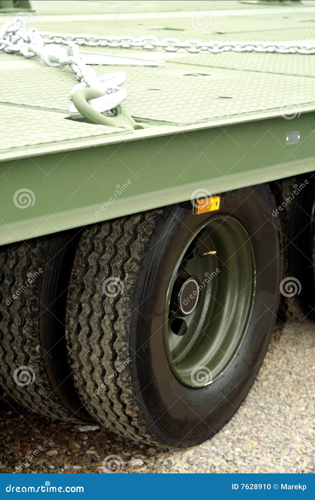 Trailer platform stock photo. Image of safety, trailer - 7628910