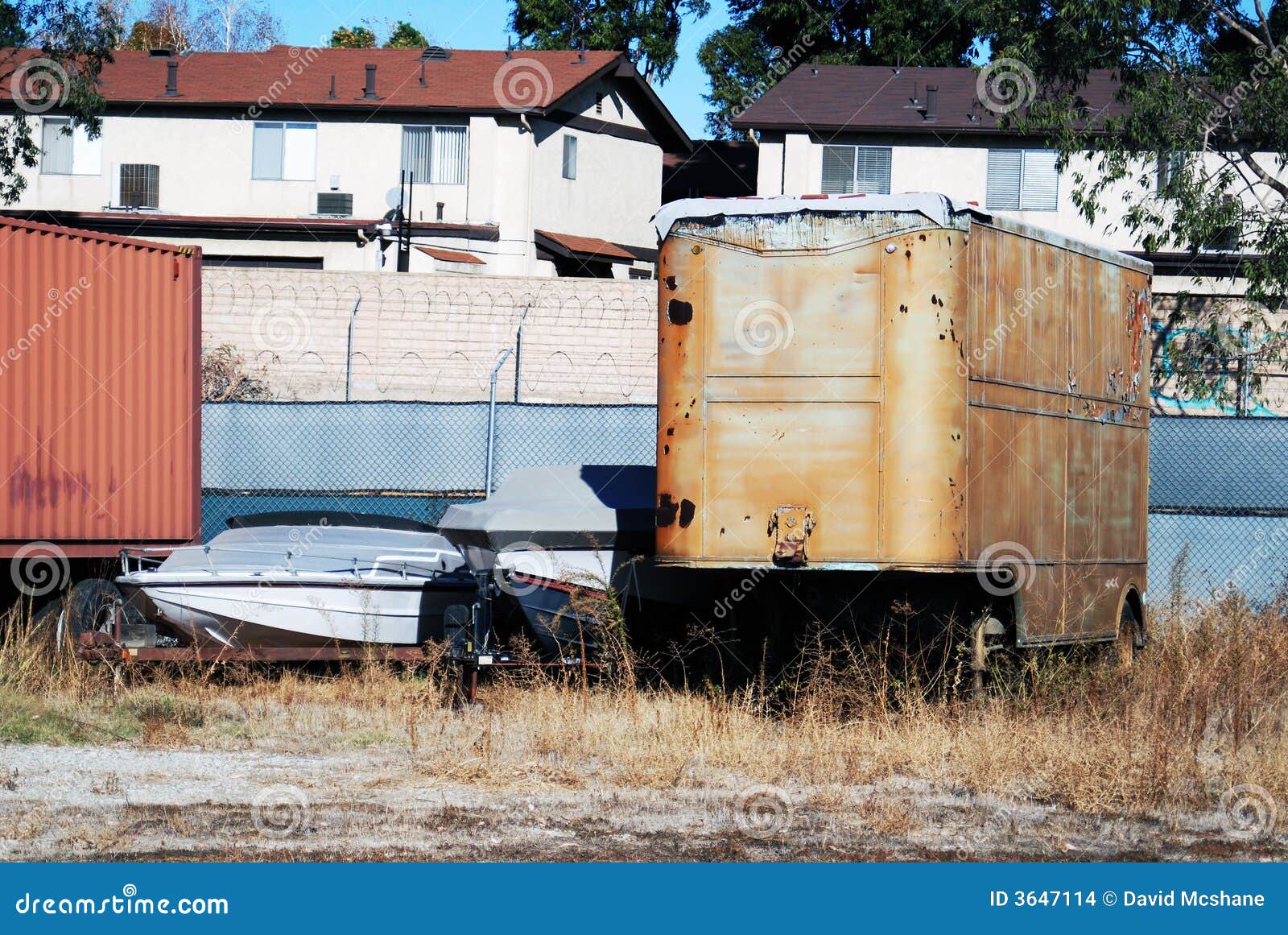 Trailer Trash stock photo. Image of auto, trash, business - 3647114