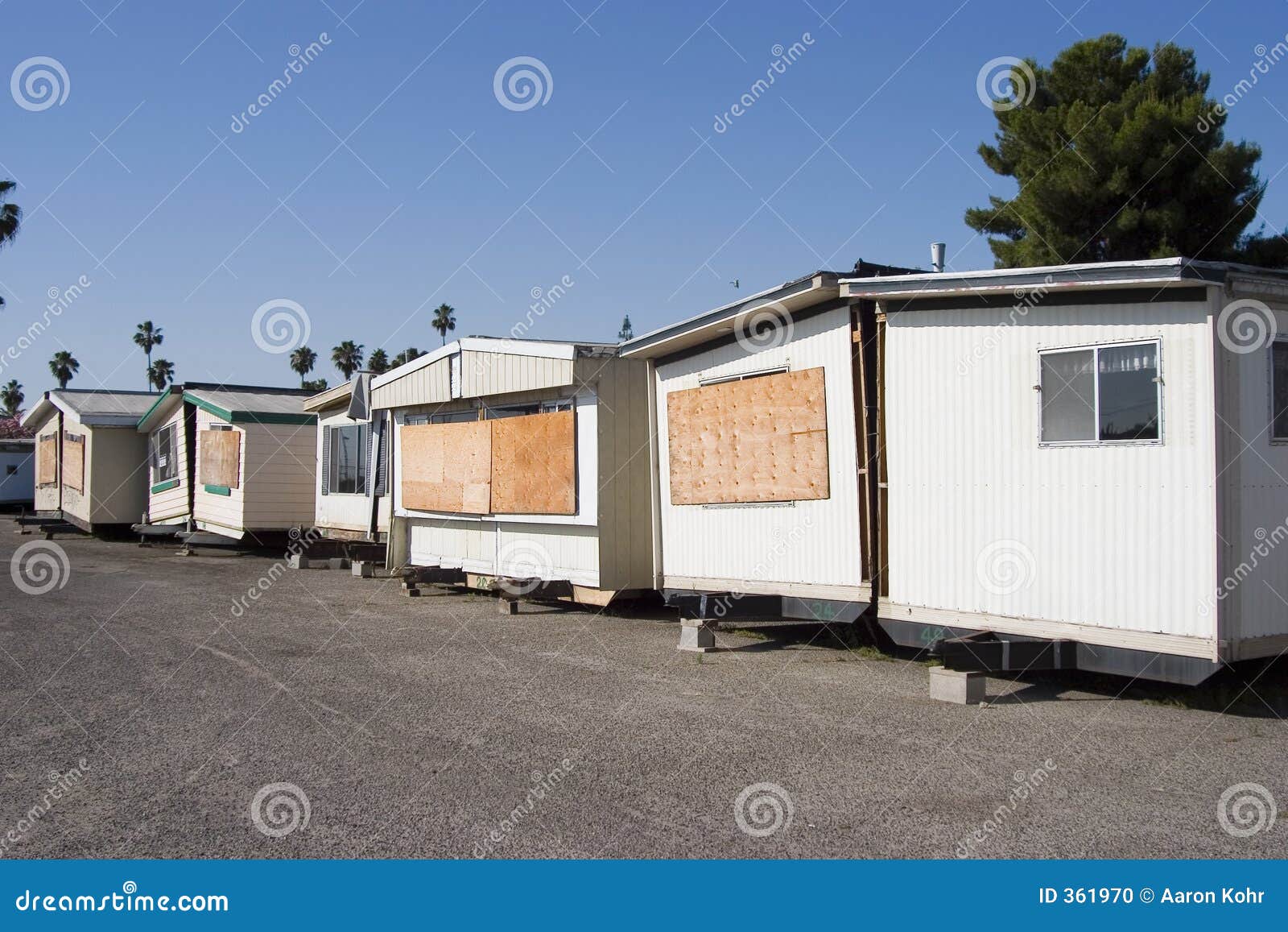 Trailer Trash #4 stock photo. Image of mobile, starter - 361970