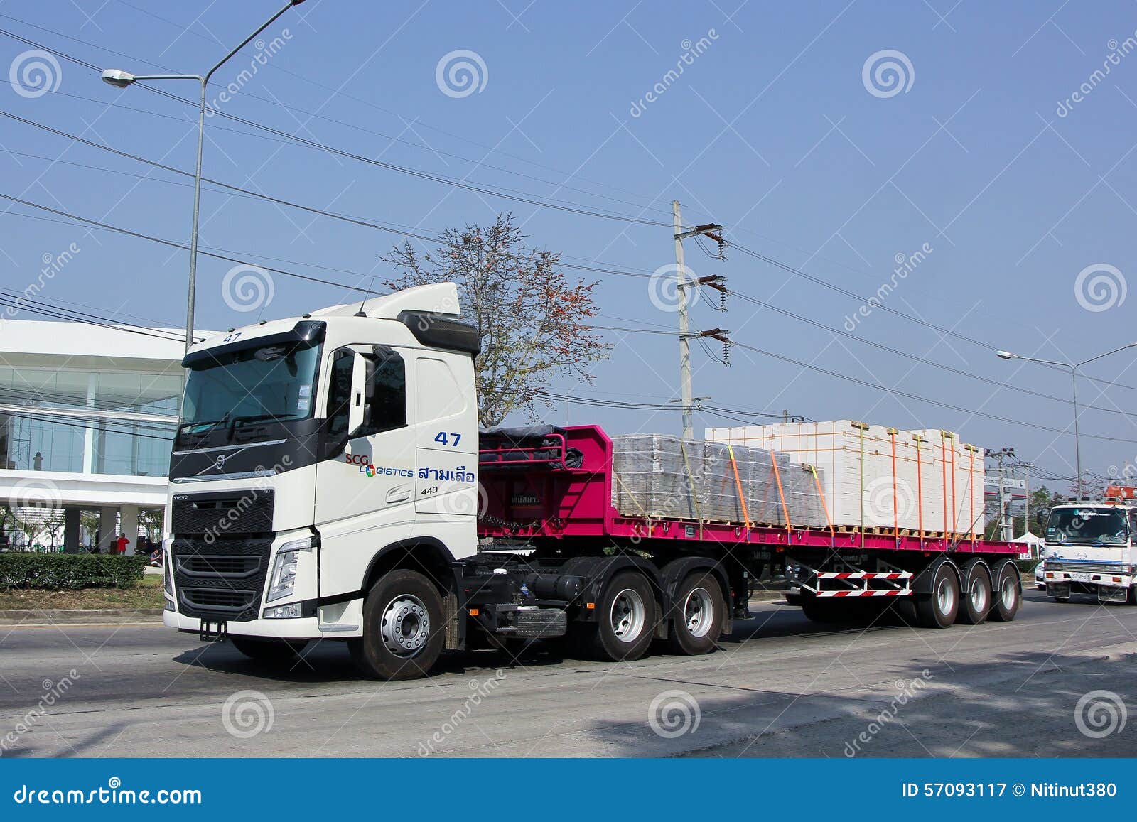 Trailer Truck of SCG Logistics. Editorial Photography - Image of road ... Trailer Truck of SCG Logistics. Editorial Photography - Image of road ...