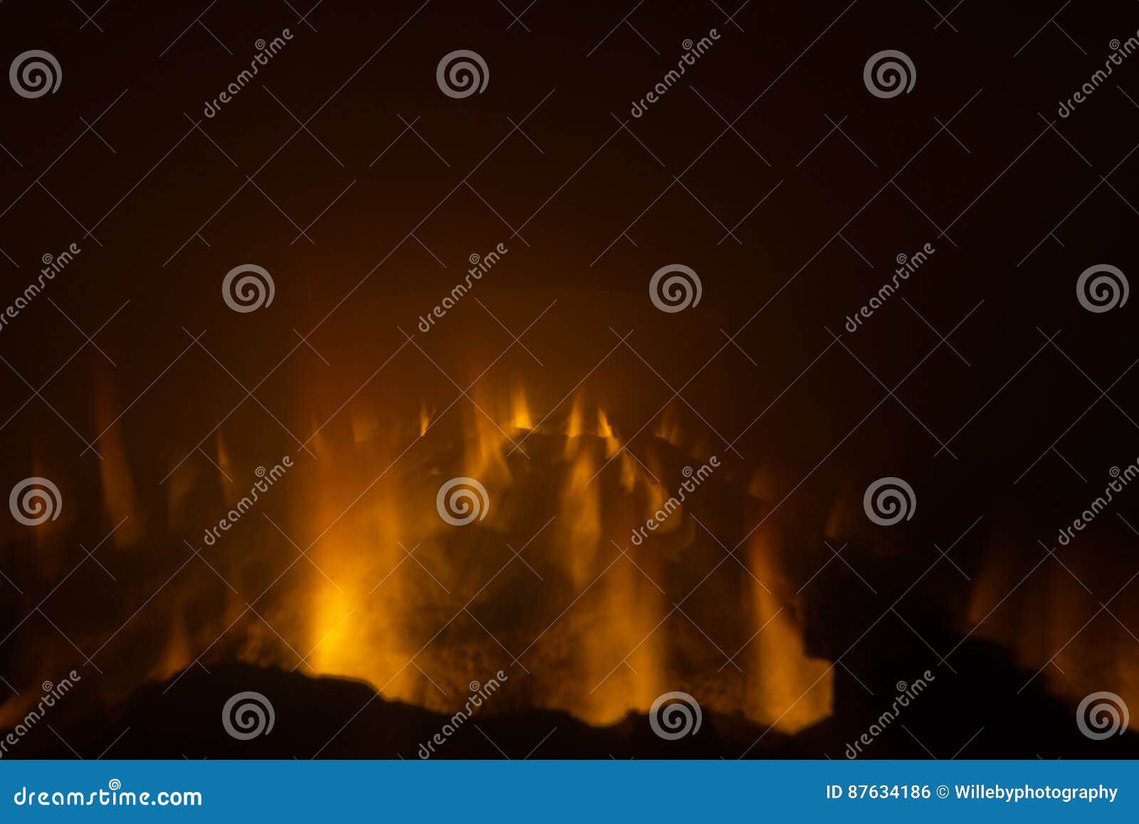 Trailing fire stock photo. Image of fireplace, light - 87634186