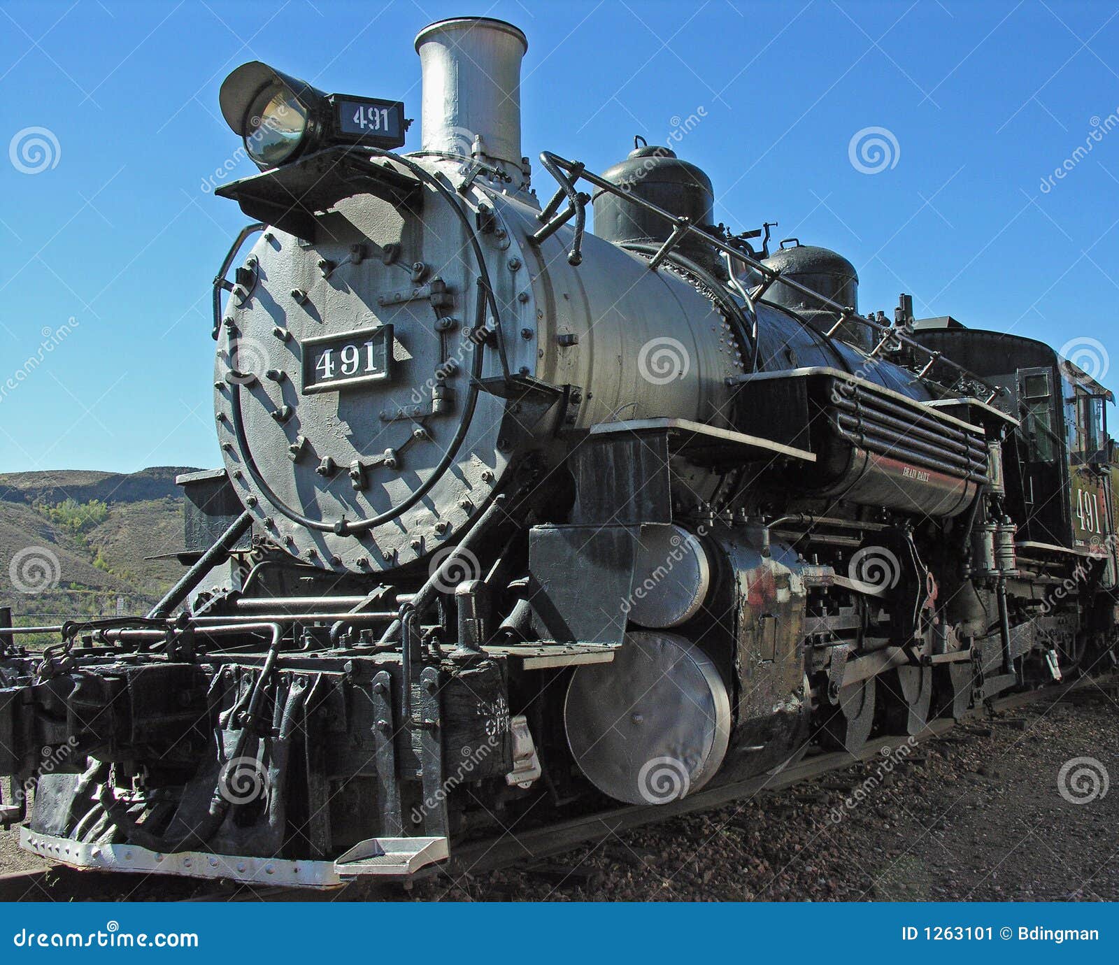 Train #8 stock image. Image of railway, vintage, train - 1263101
