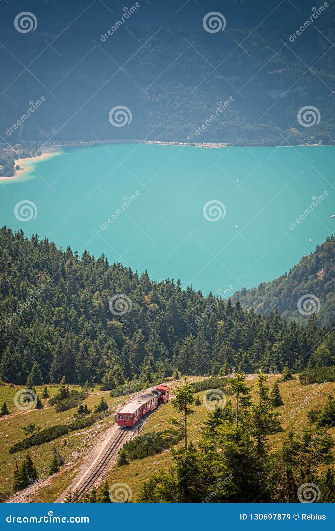 Train in the Alps stock image. Image of austria, jungfrau - 130697879