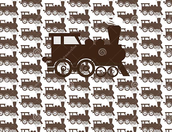 Train background pattern stock vector. Illustration of cartoon - 73530905