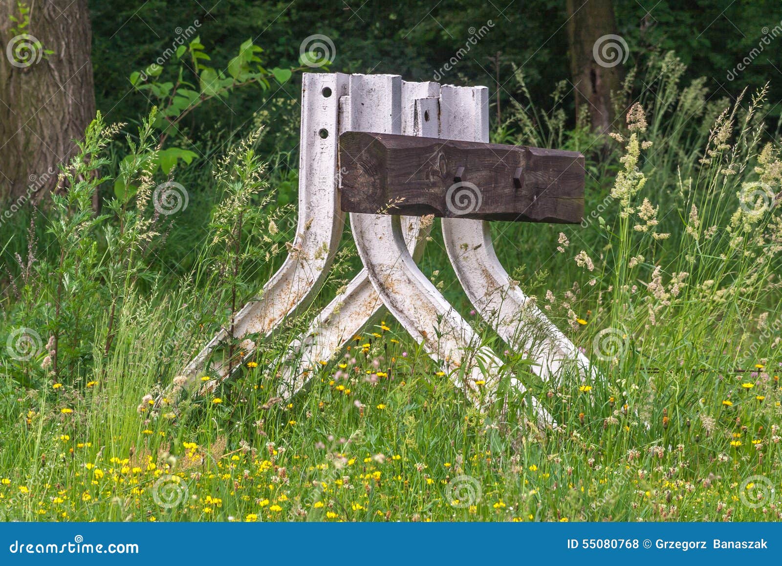 Train barrier stock photo. Image of roadblock, train - 55080768