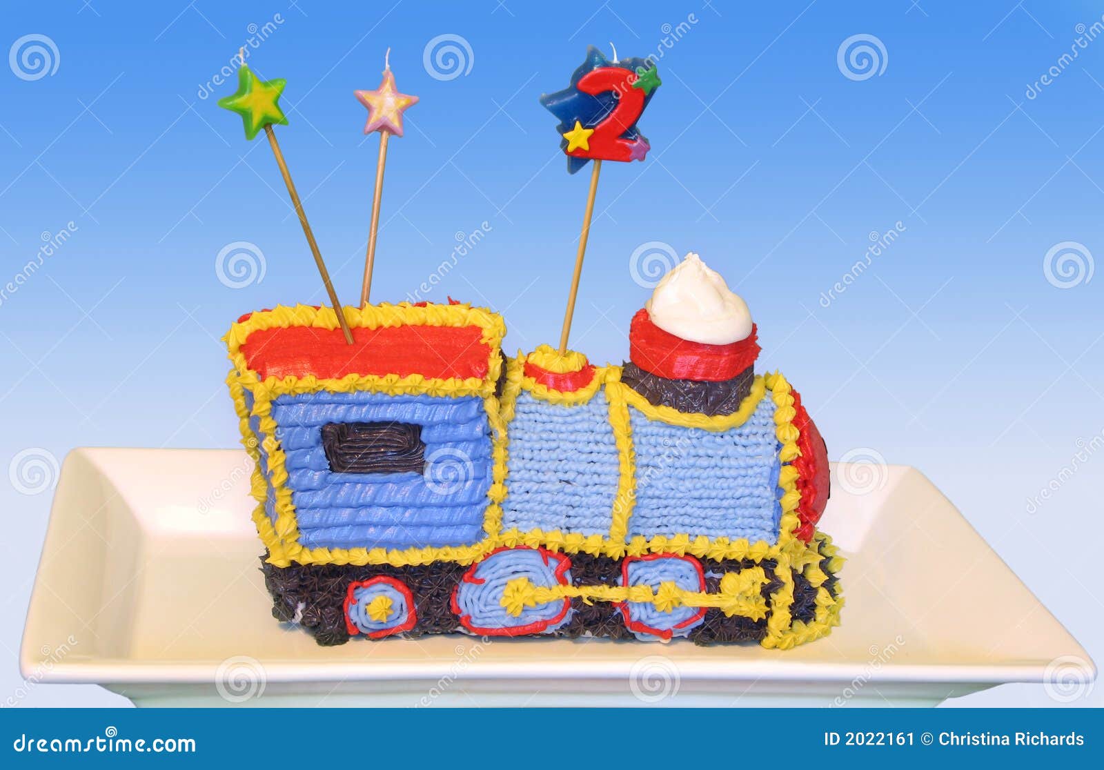 Train birthday cake stock image. Image of toddler, colors - 2022161