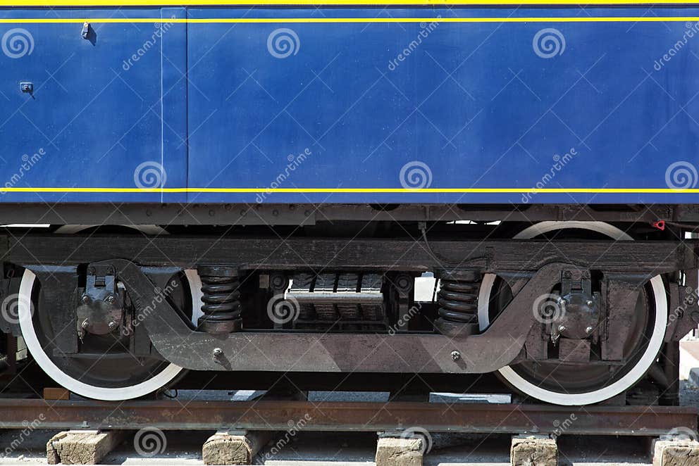 Train bogie stock image. Image of locomotive, railway - 33436147