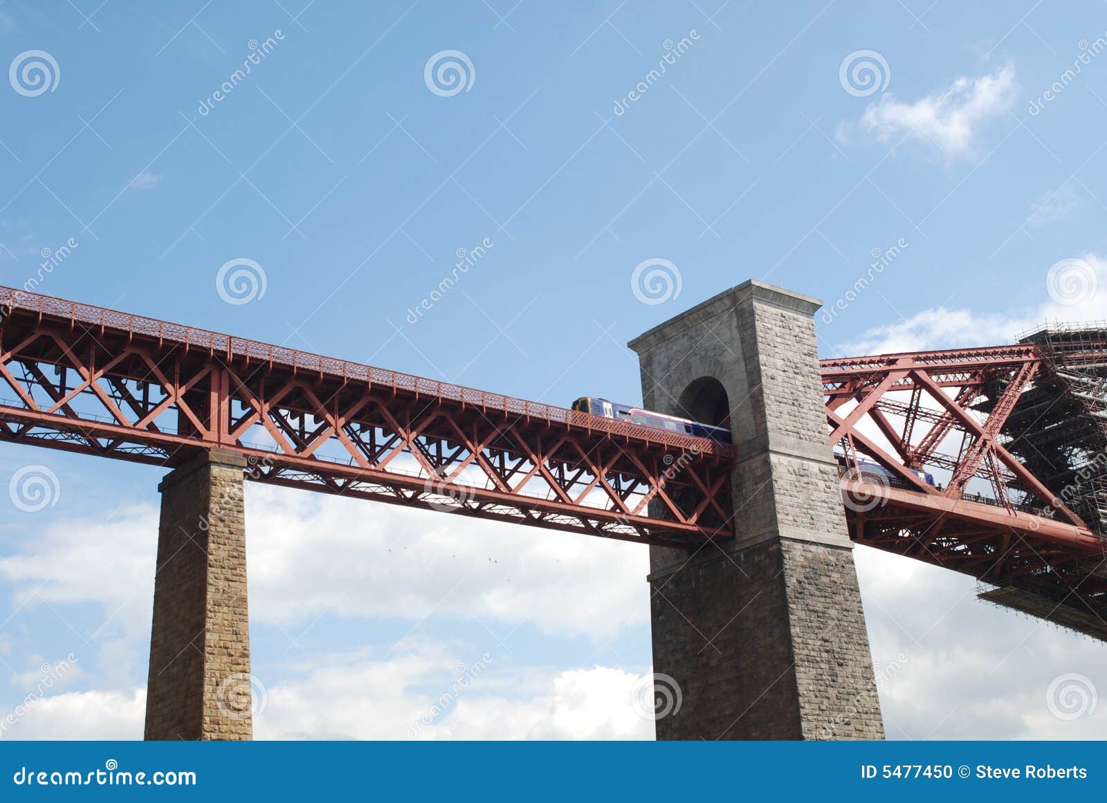 Train Bridge stock photo. Image of rail, columns, girders - 5477450