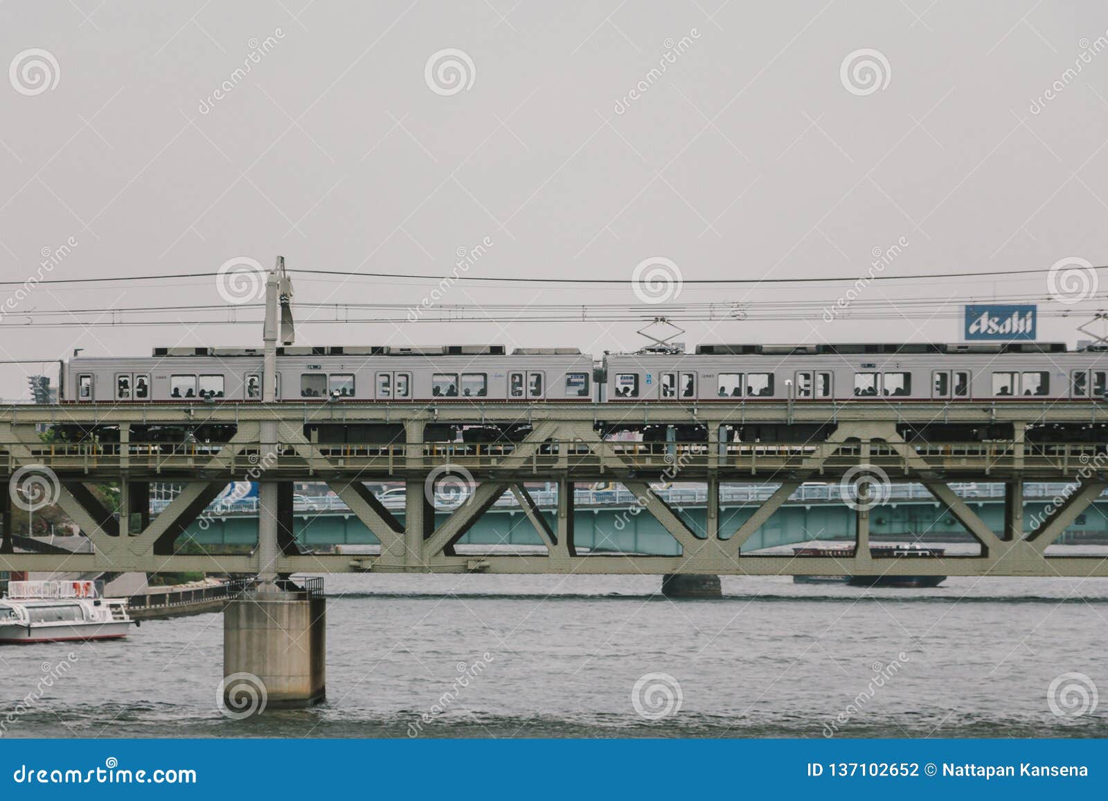 People On The Rail Station. Two Girls With Their Luggage Going To The ...