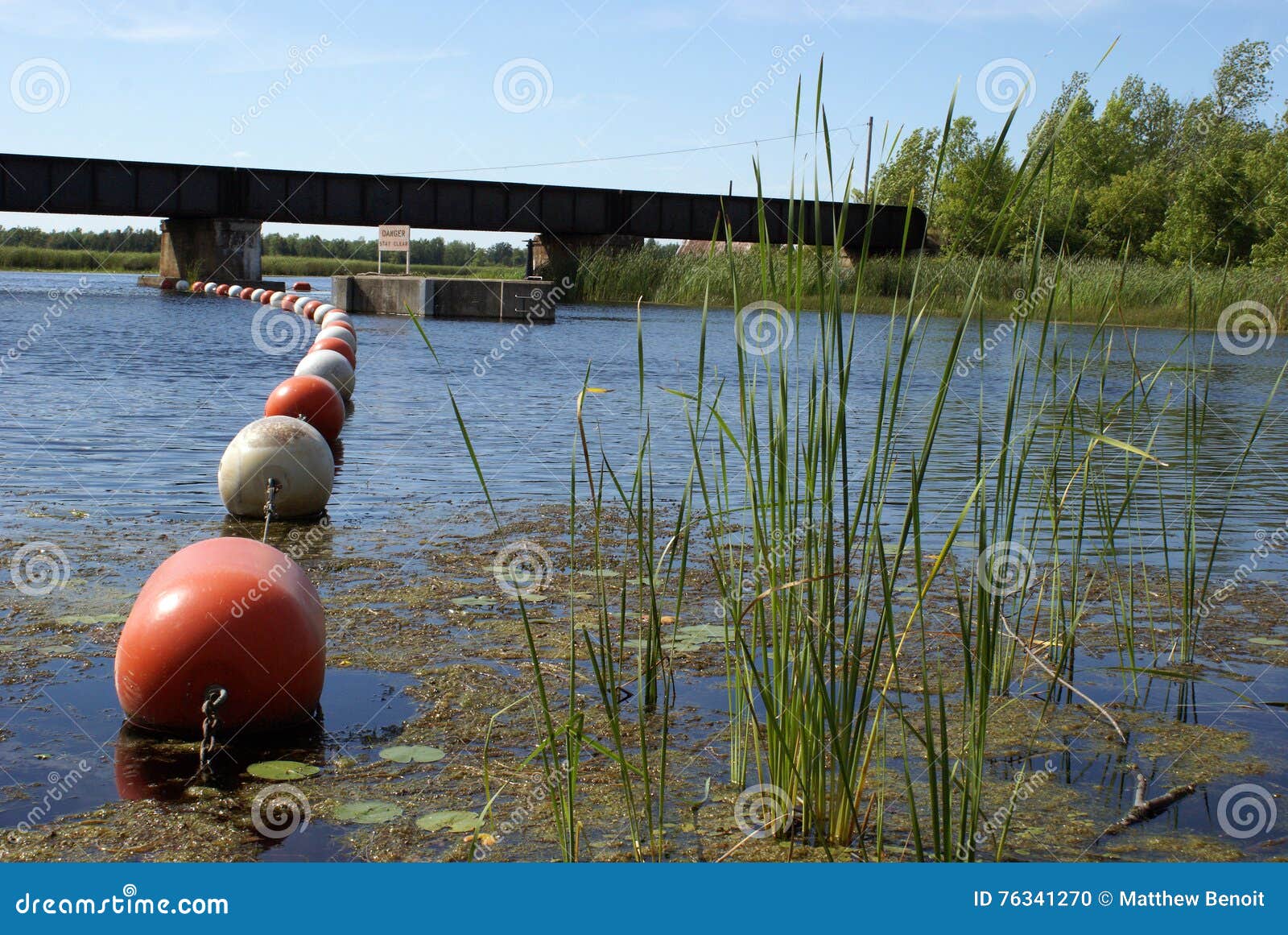 Train Bridge Over Water stock photo. Image of bridge - 76341270