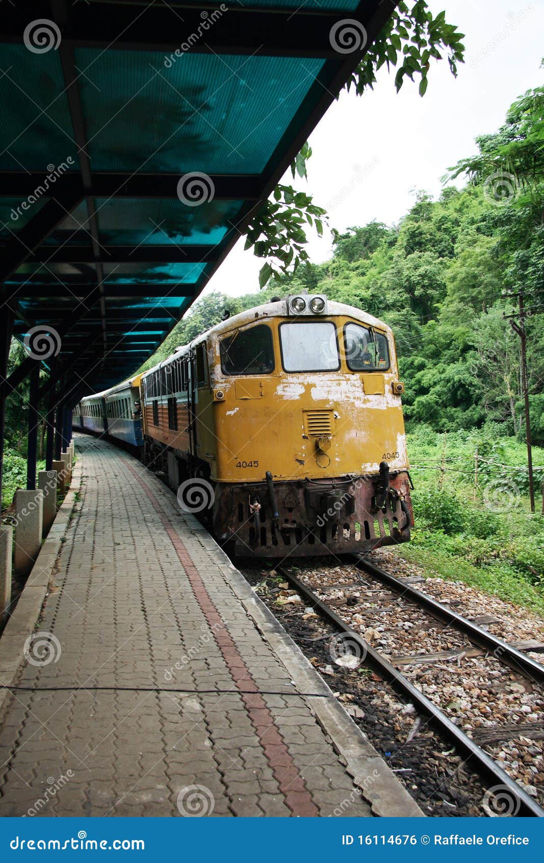 Burma Railway At Kanchanaburi.The Burma Railway, Also Known As The ...