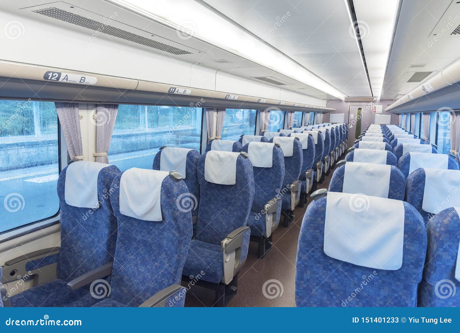 Train cabin stock image. Image of rapid, cabin, ridership - 151401233