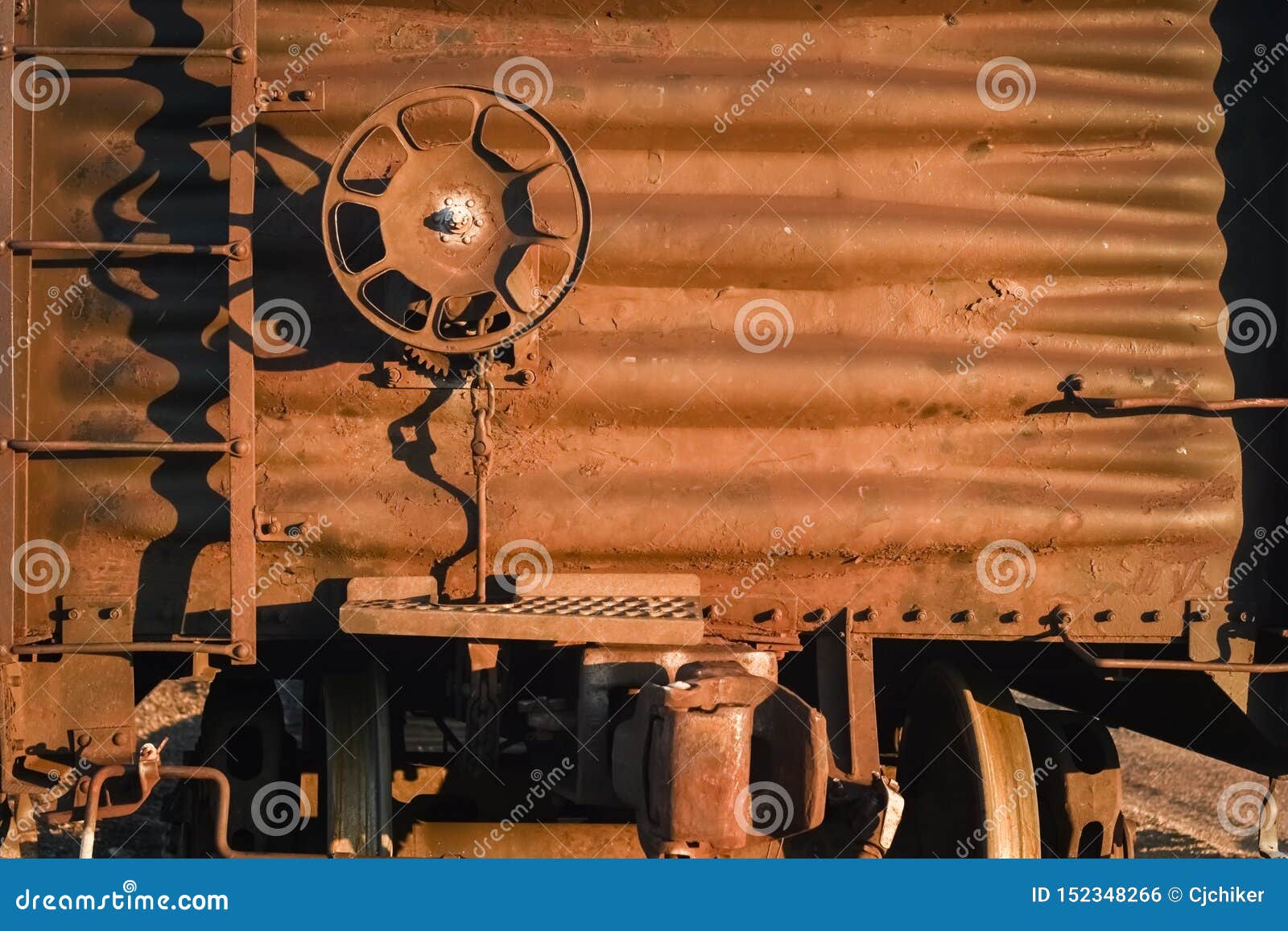 Train Car Background Texture Wheel And Ladder Royalty-Free Stock Image ...