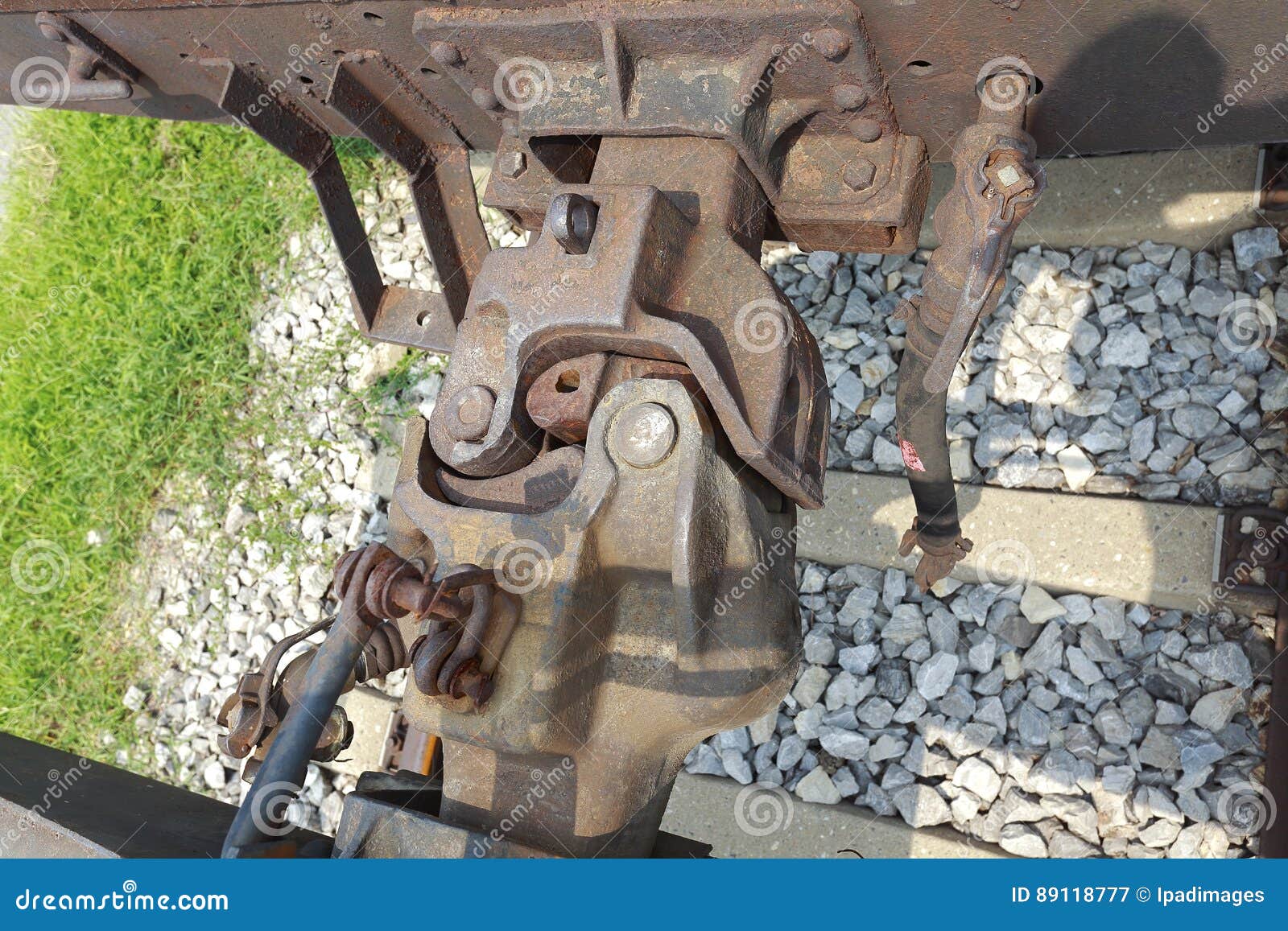 Train Car Hook Coupler Royalty-Free Stock Image | CartoonDealer.com ...