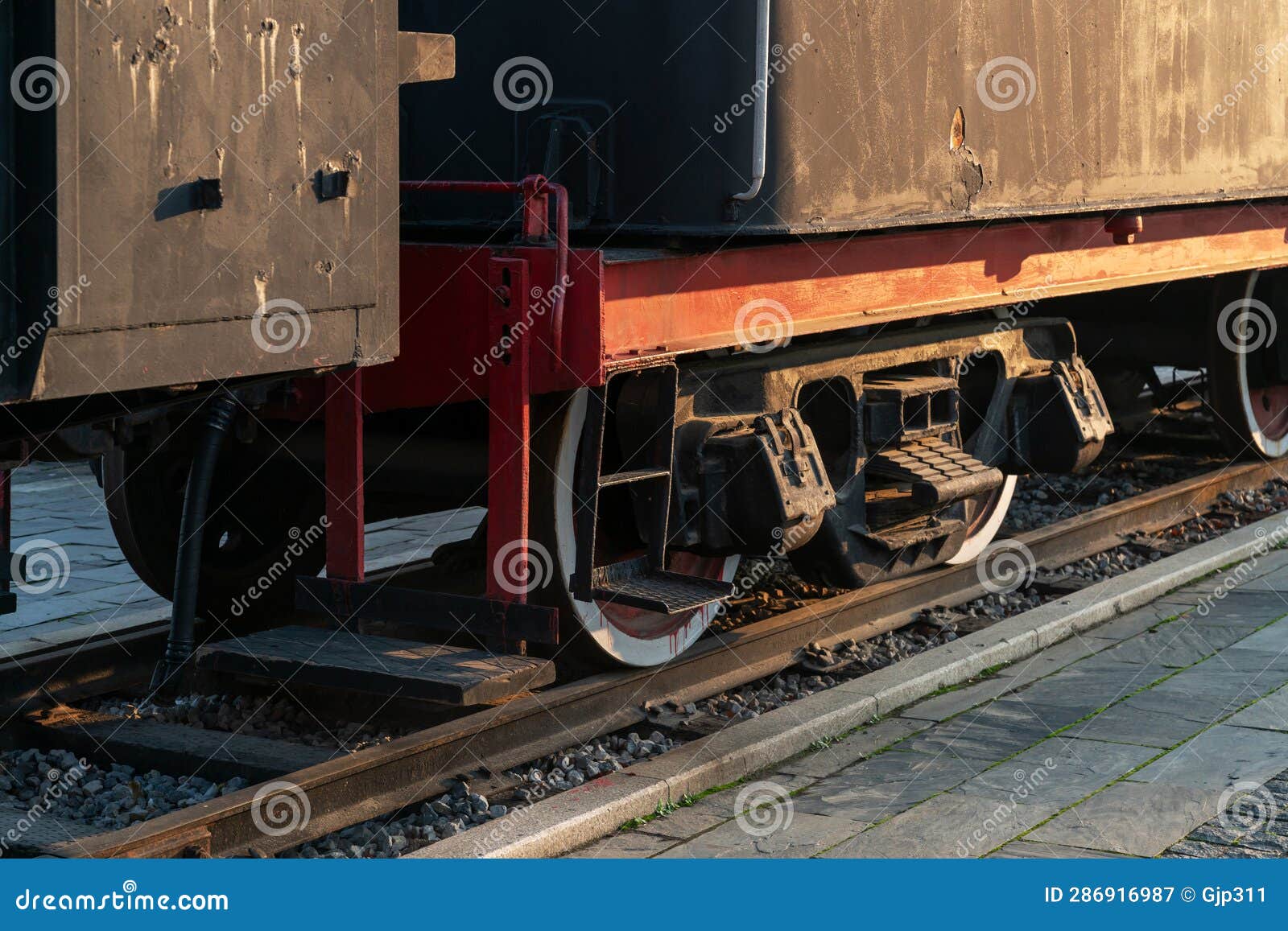 Train Car Undercarriage, Passenger Train Stock Image - Image of ...