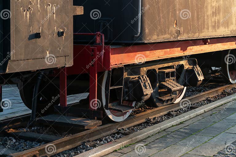 Train Car Undercarriage, Passenger Train Stock Image - Image of ...