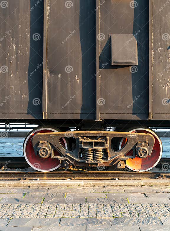 Train Car Undercarriage, Passenger Train Stock Image - Image of ...