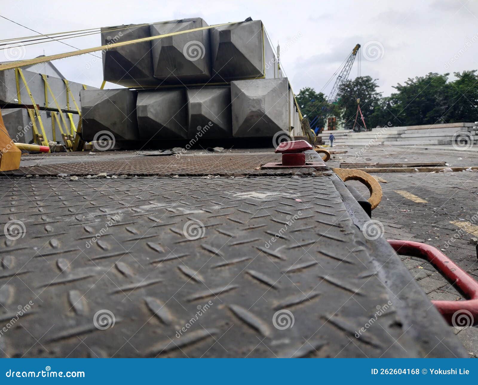 The Train is Carrying a Heavy Load Stock Photo - Image of load, heavy ...
