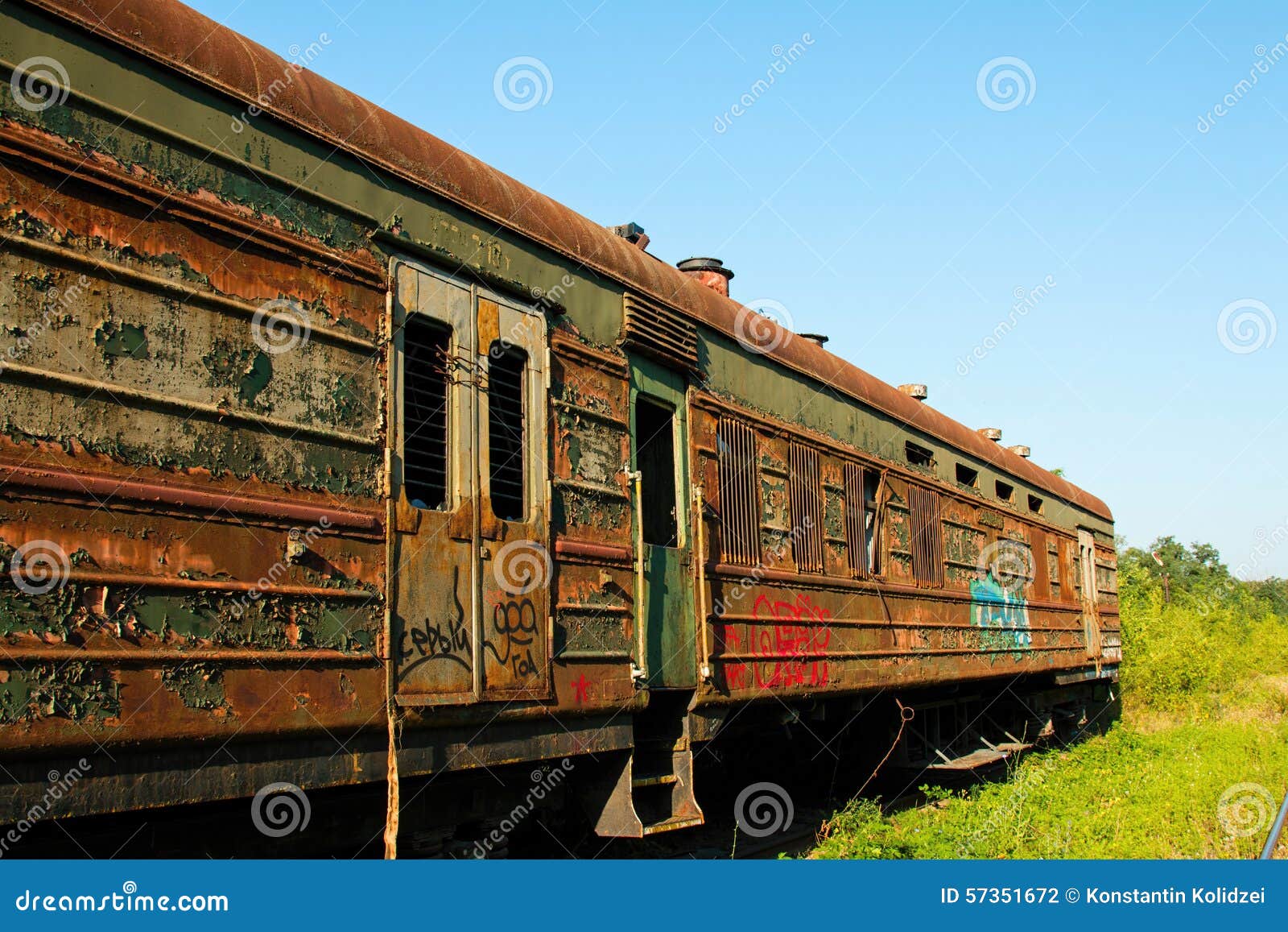 Train cemetery. editorial photography. Image of transportation - 57351672