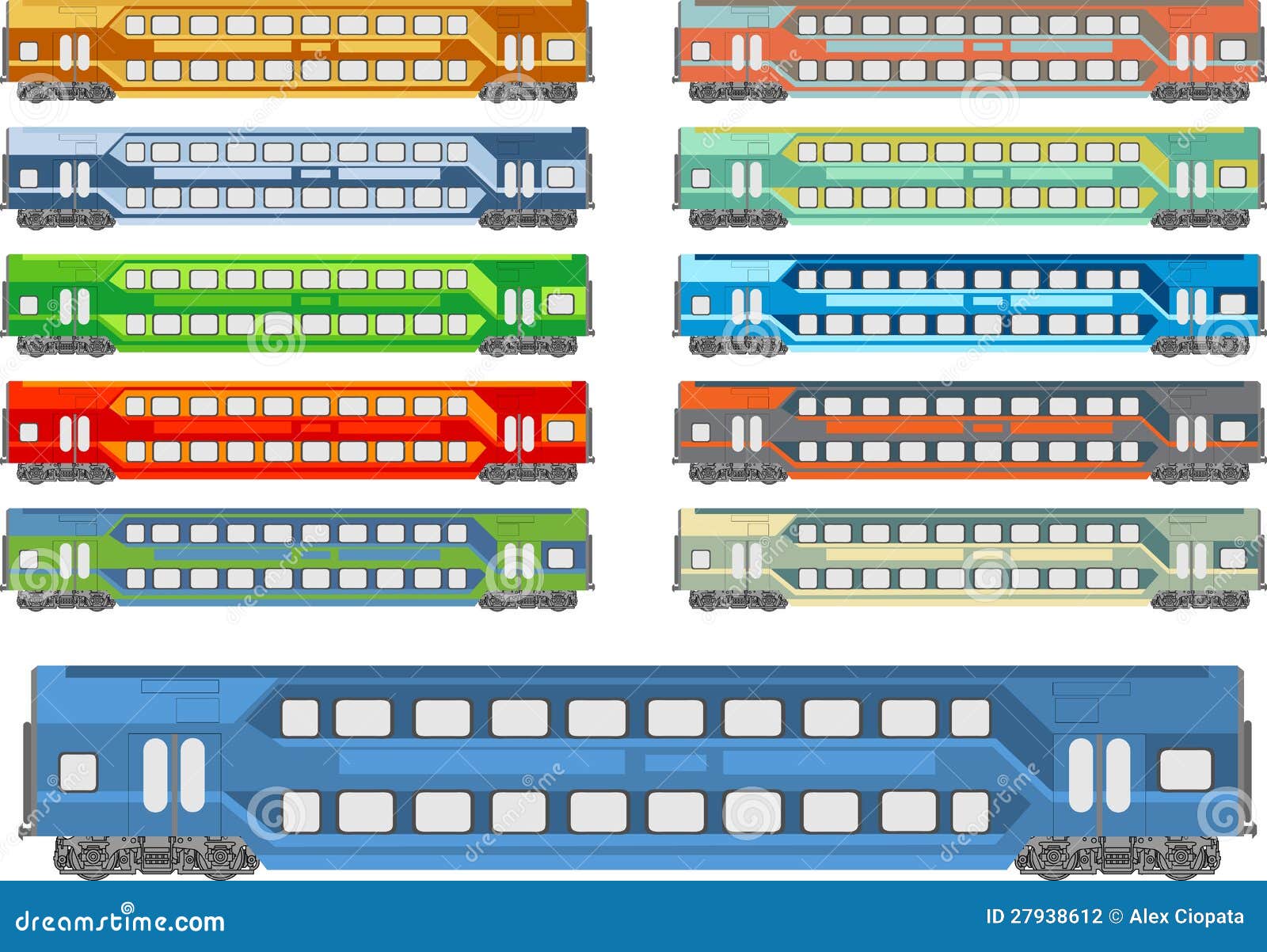 Train coach stock vector. Illustration of railing, revival - 27938612