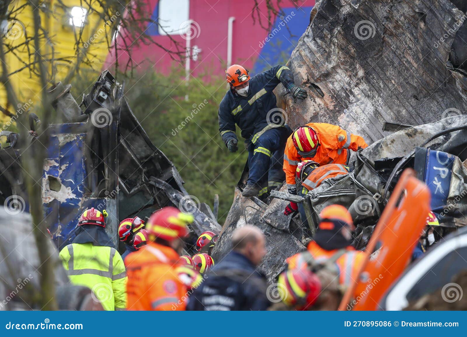 A Train Collision In Greece. A Passenger Train And A Cargo Train Were ... A Train Collision In Greece. A Passenger Train And A Cargo Train Were ...