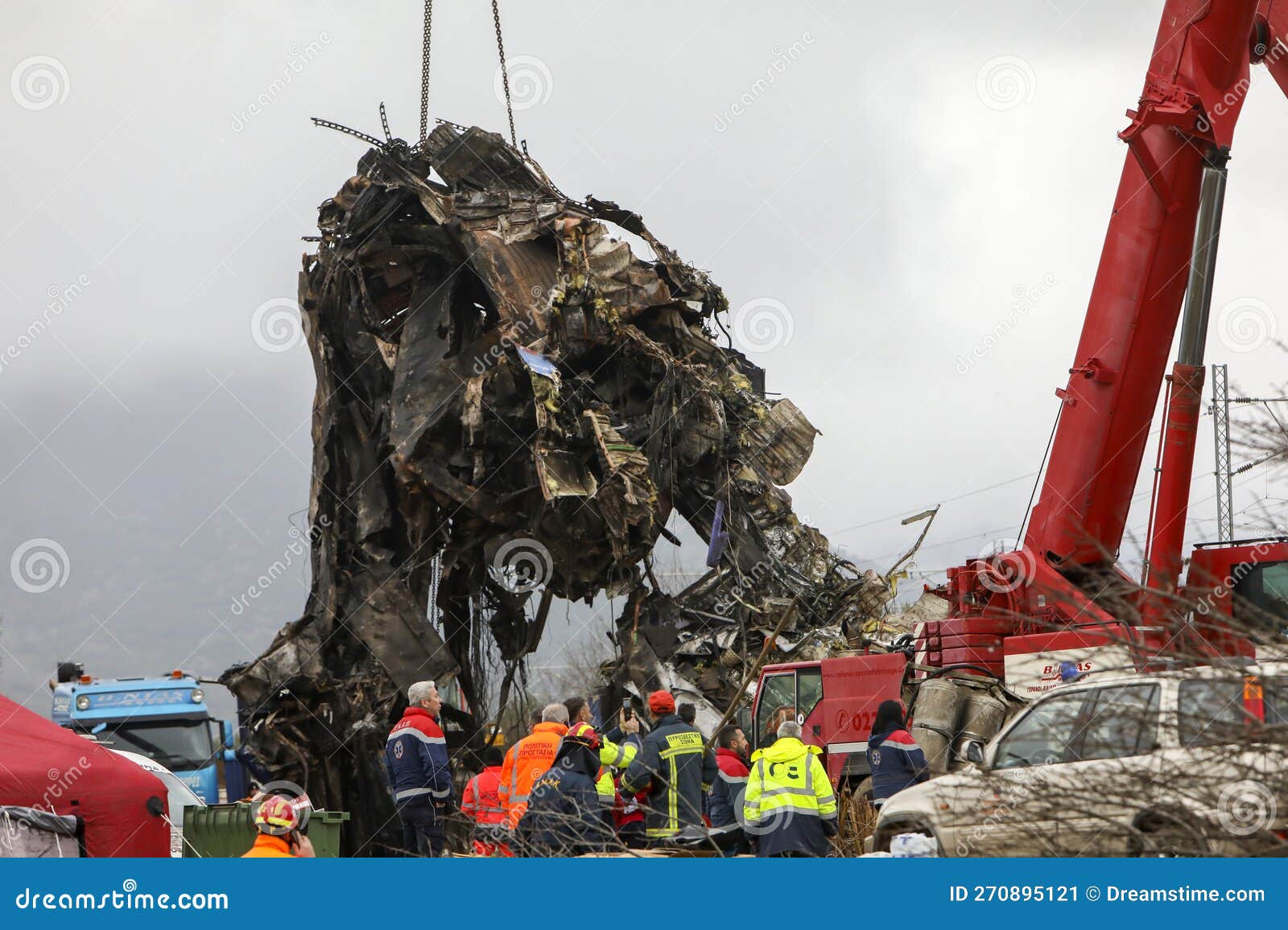 A Train Collision In Greece. A Passenger Train And A Cargo Train Were ... A Train Collision In Greece. A Passenger Train And A Cargo Train Were ...