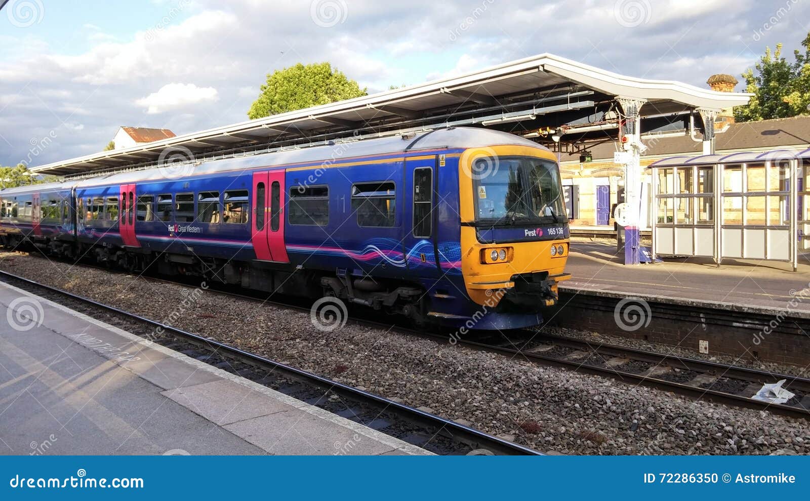 Train editorial image. Image of maidenhead, city, building - 72286350