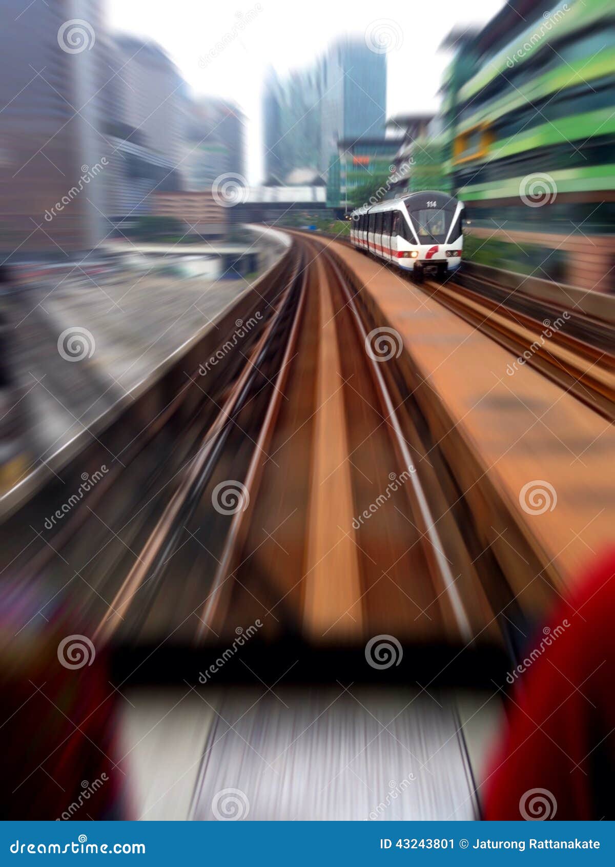 A train stock image. Image of raiway, train, coming, transit - 43243801