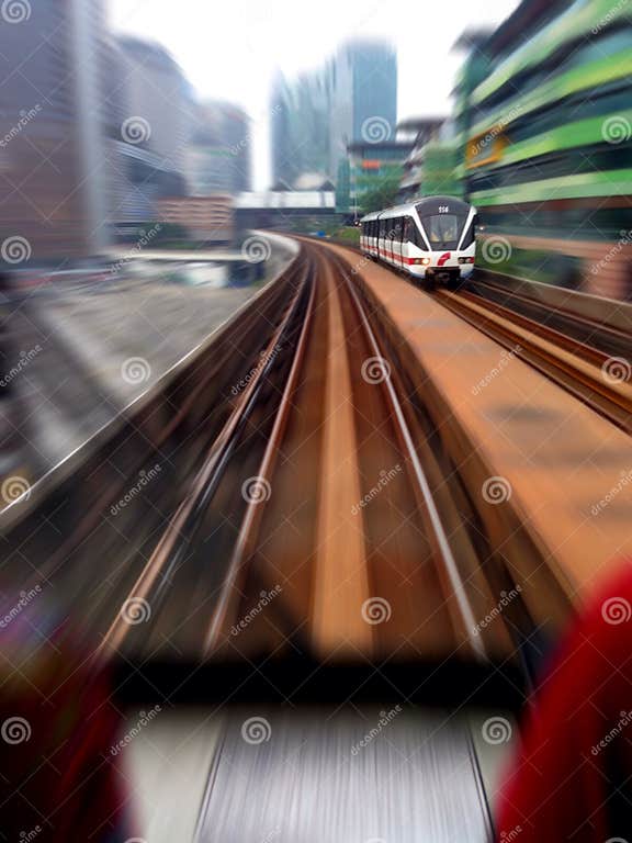 A train stock image. Image of raiway, train, coming, transit - 43243801