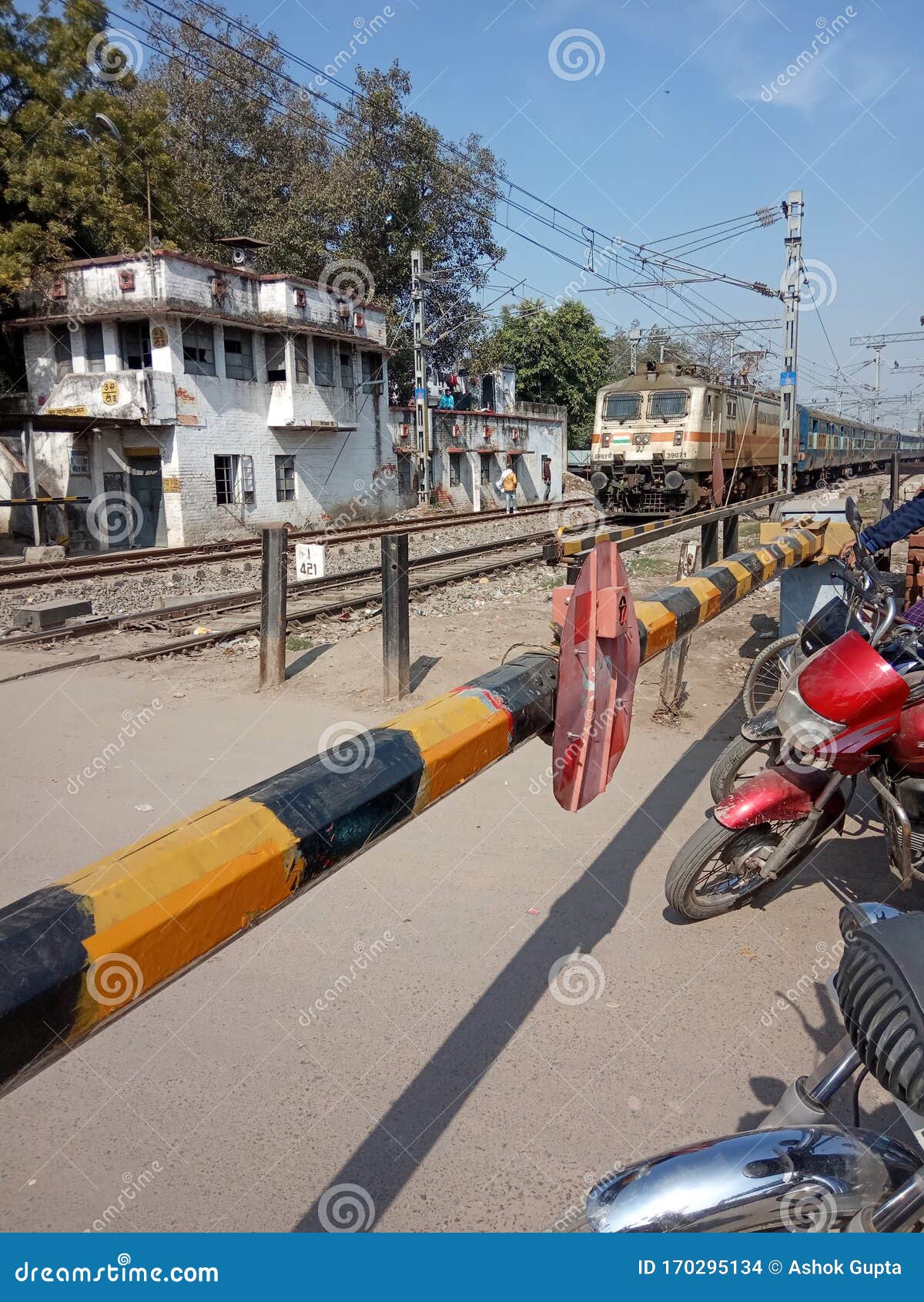 Train is Coming Lucknow City India Editorial Stock Image - Image of ...