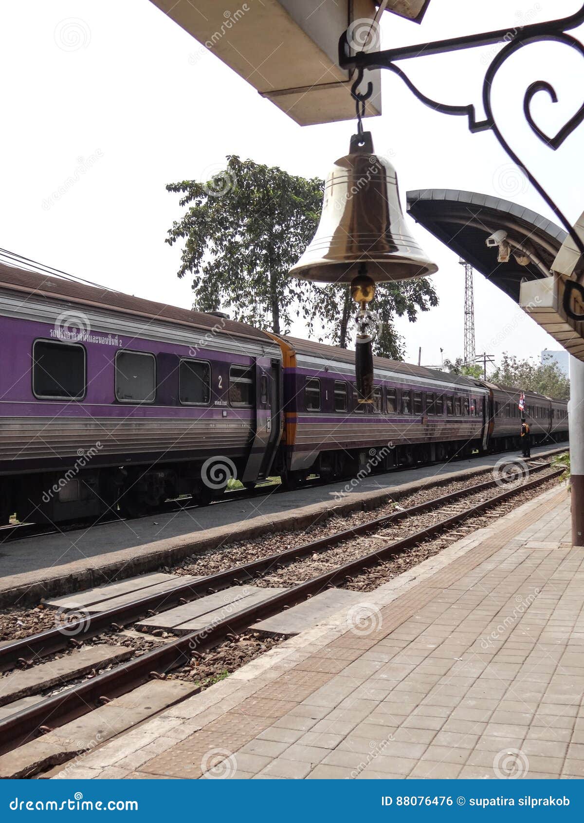 The Bell On Railstation Royalty-Free Stock Photography | CartoonDealer ...