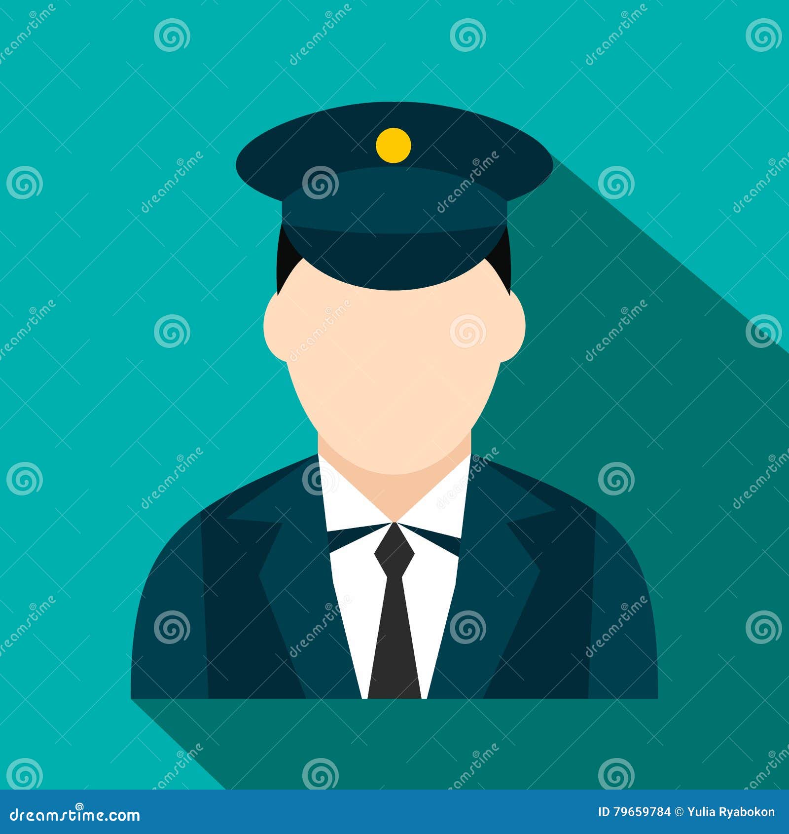 Conductor Pictogram Vector Illustration | CartoonDealer.com #22748294