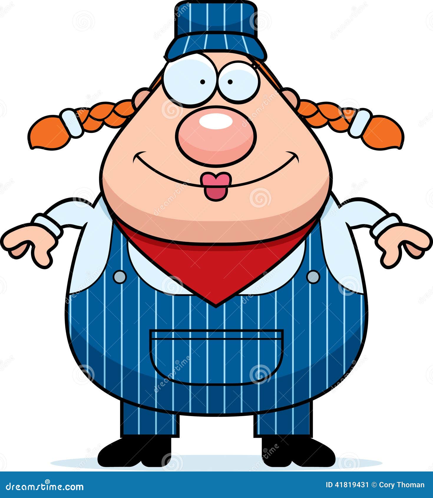 Train Conductor Smiling stock vector. Illustration of standing - 41819431