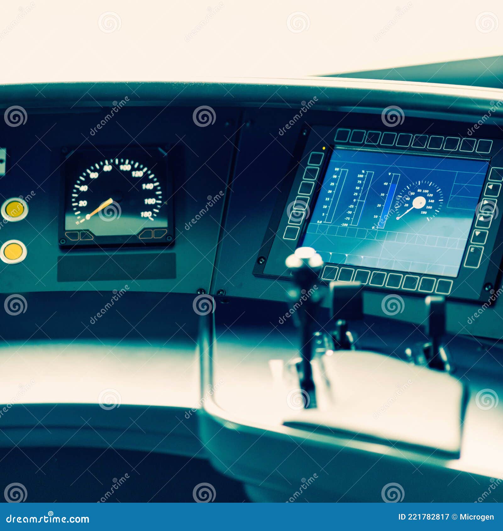 Train Dashboard stock image. Image of electricity, switch - 221782817