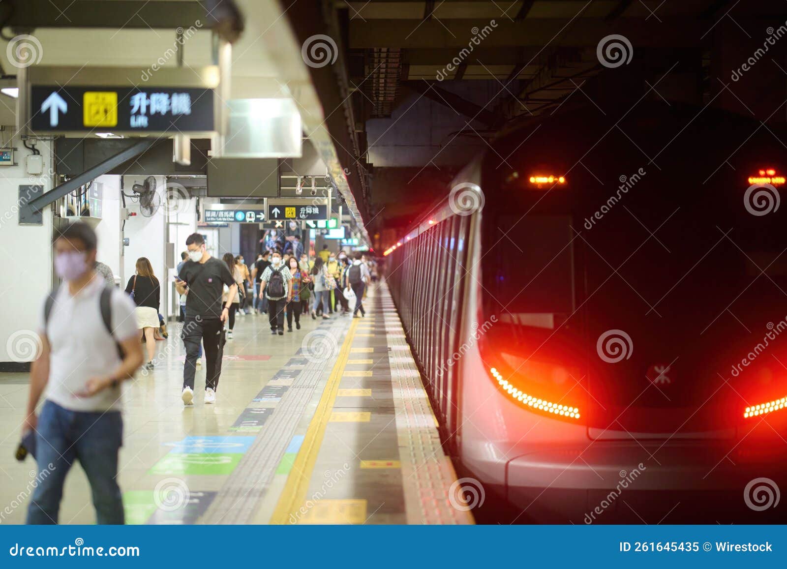 Train is Departing from Old Hung Hom Station in Hong Kong Editorial ... Train is Departing from Old Hung Hom Station in Hong Kong Editorial ...